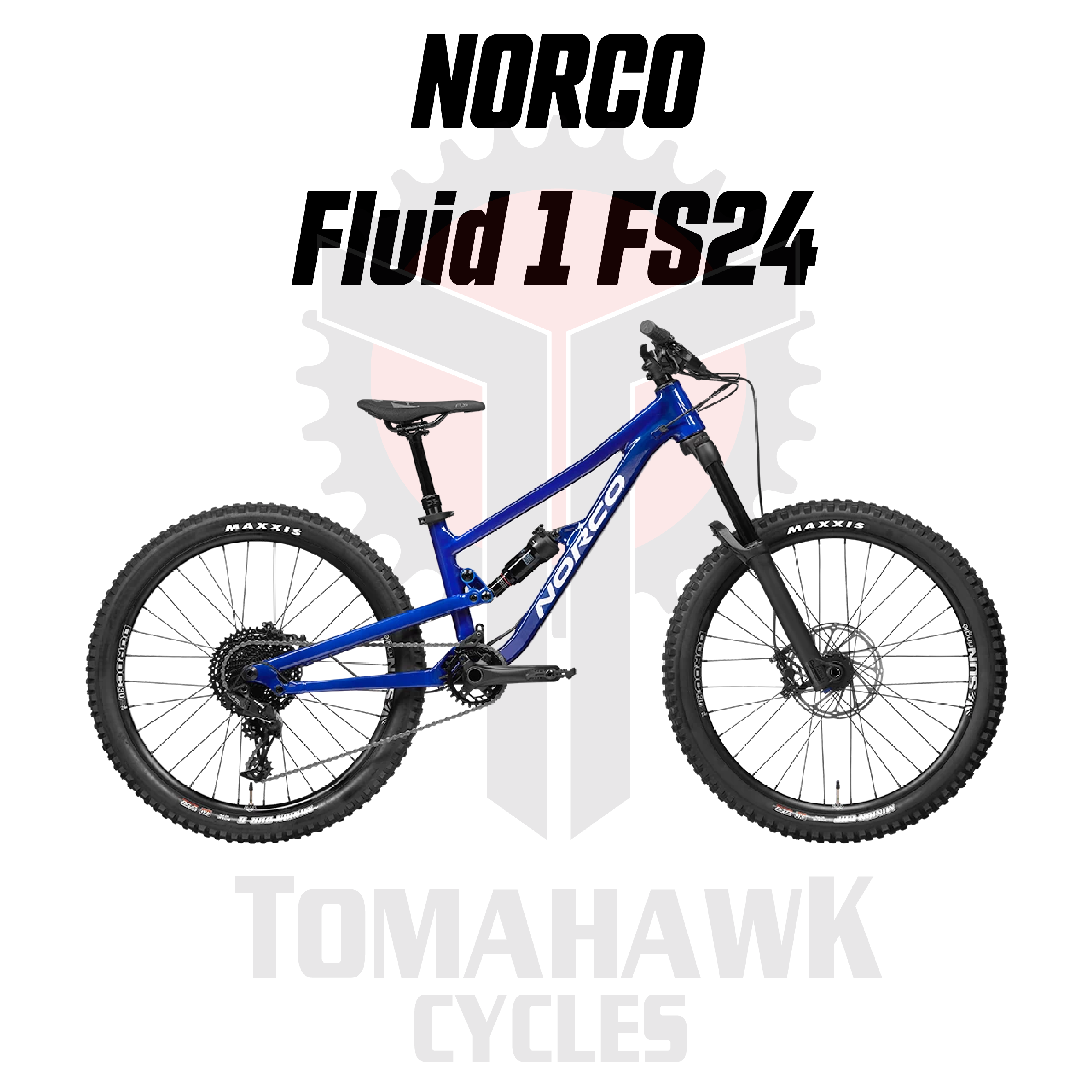 #2 norco fluid 1 fs24 (4'3'' - 4'8'' / 125-143cm) – Cycles Tomahawk Inc.